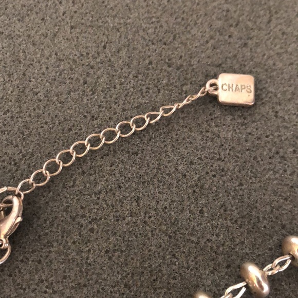 Chaps | Jewelry | 2 Matching Silver Necklaces By Chaps | Poshmark